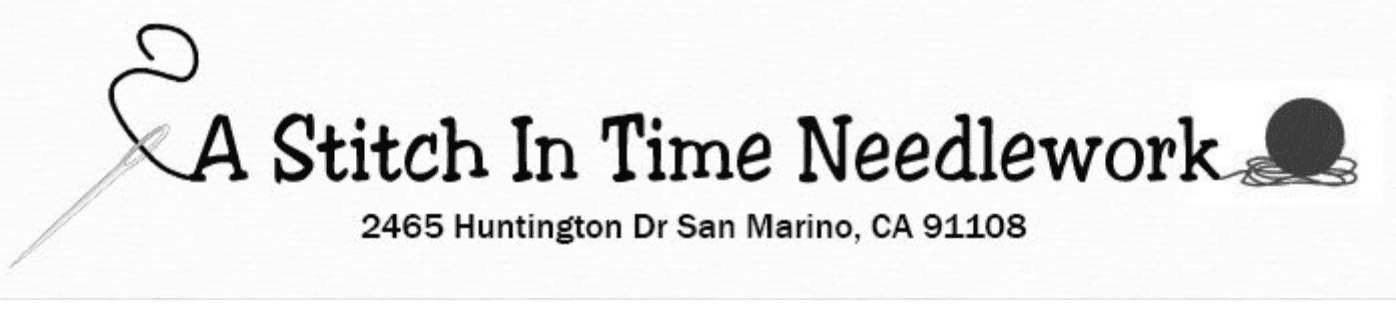 California - A Stitch in Time Needlework - 2025 - Stitch Sloth